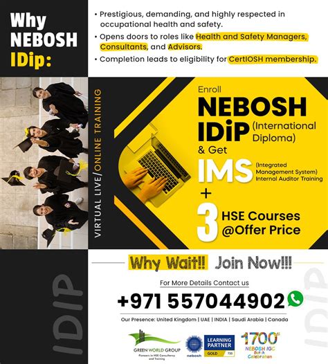 Green World Group On Linkedin Nebosh Igc Nebosh Psm Nebosh Hsw