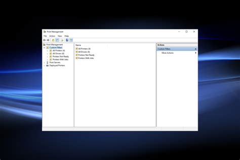 How To Restore Print Management If Its Missing In Windows 10