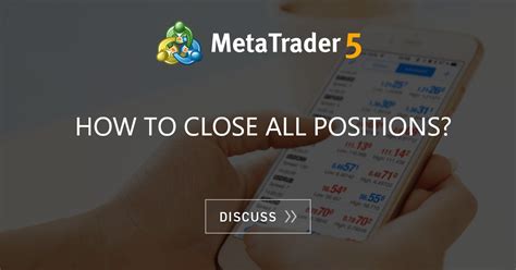 How To Close All Positions Mt4 Mql4 And Metatrader 4 Mql4
