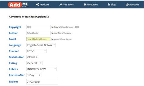 Embed Code Social Card Href Lang Json Ld Schema Meta Code Generators A Complete List