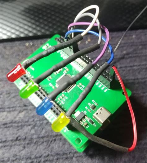 LEDs Hooked Up To GPIO Stm World Wiki