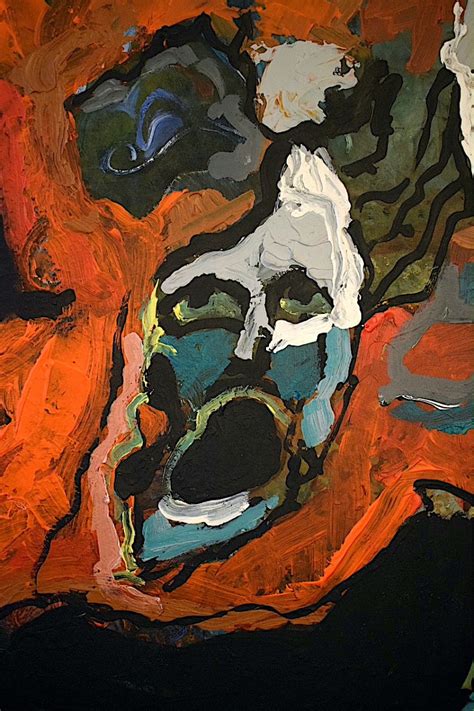 Proantic Expressionniste Art Singulier Masques Art Moderne Xx ème Rt1