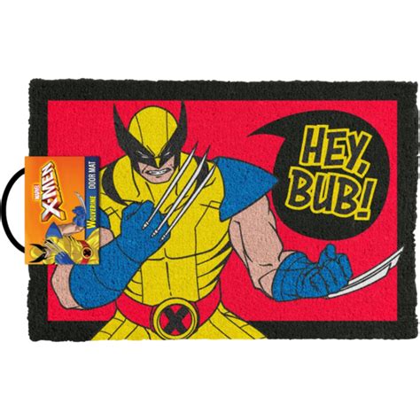 X Men Wolverine Hey Bub Doormat By Impact Posters Popcultcha