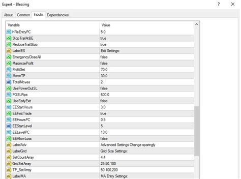 Ask For Help Setting Ea Expert Advisors And Automated Trading