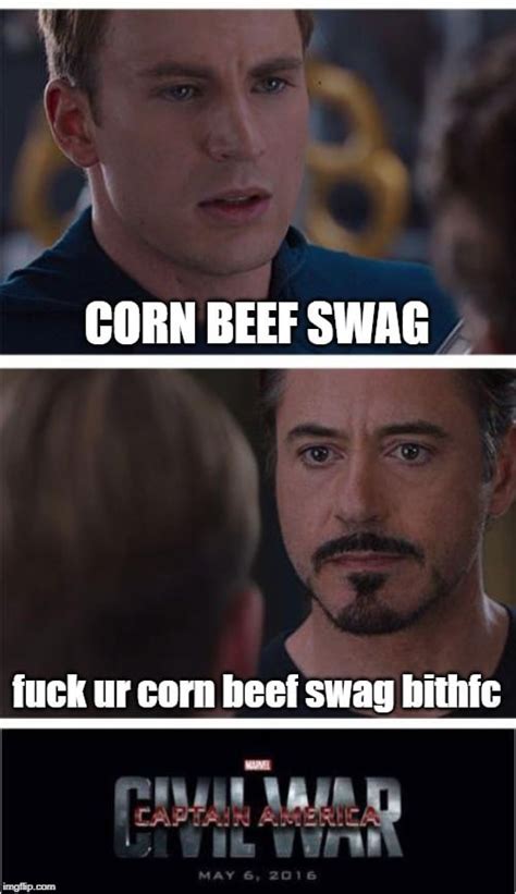 Tony Stark Is Strictly Anti Corn Beaf R A T5 Q04oo