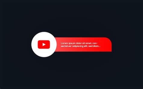 Premium Vector Youtube Label Design