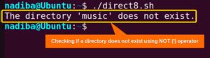How To Check If Directory Exists Or Not In Bash Methods Linuxsimply