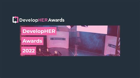 Developher Awards 2022 Tech East
