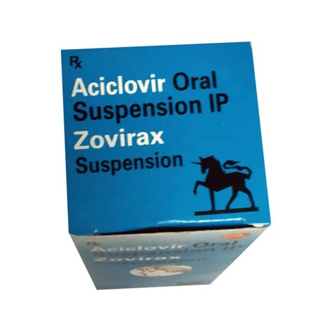 Zovirax Acyclovir Oral Suspension Silk Pharmacy