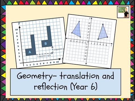 Maths Geometry Translation And Reflection Year 6 Teaching Resources