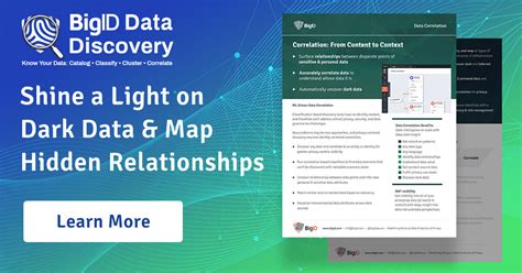 Bigid On Linkedin Darkdata Data