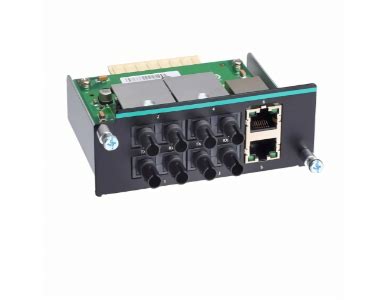 Moxa IM A MST TX Fast Ethernet Module With Multi Mode BaseFX Ports With ST
