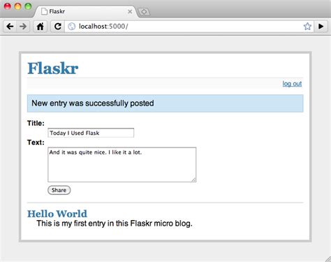 tutorial — flask 0 1 documentation