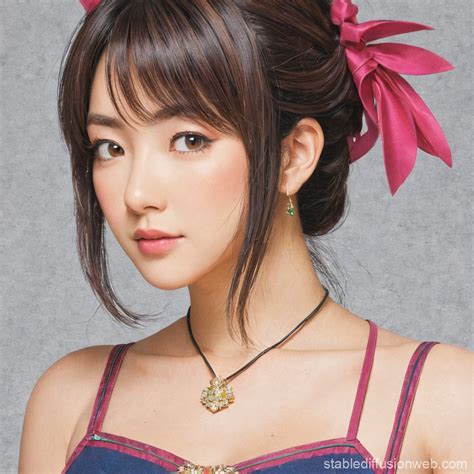 Michiru Kagemori Eating A Complete Meal Stable Diffusion Online