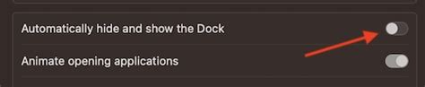 how to keep the dock visible in fullscreen on mac