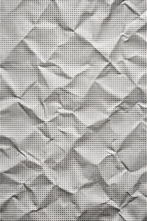 Halftone Background Overlay Grey Paper Crinkle Pattern Stock Illustration Illustration Of
