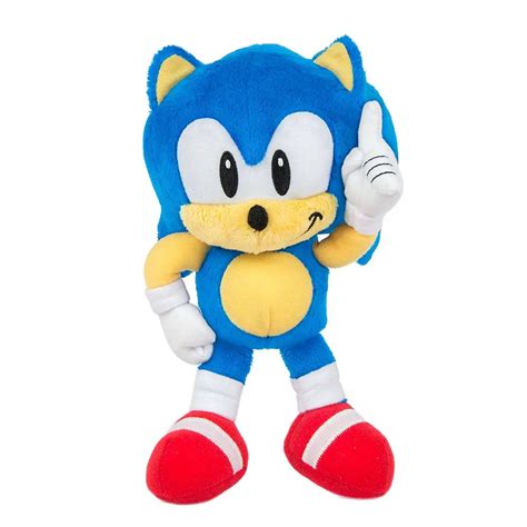 Sonic The Hedgehog Sonic 7 Plush Classic Tomy Inc Toywiz