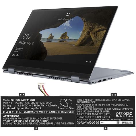 Compatible With Asus VivoBook Flip TP UA EC T Spares Se