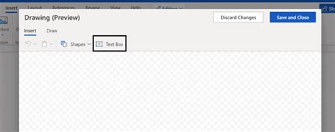 How To Insert Text Box In Word Online WordOnlineTips