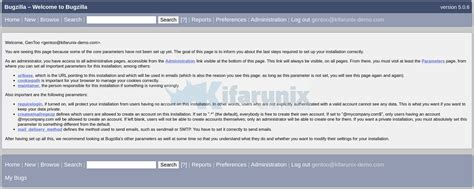 Install Bugzilla Bug Tracker On Ubuntu 2004