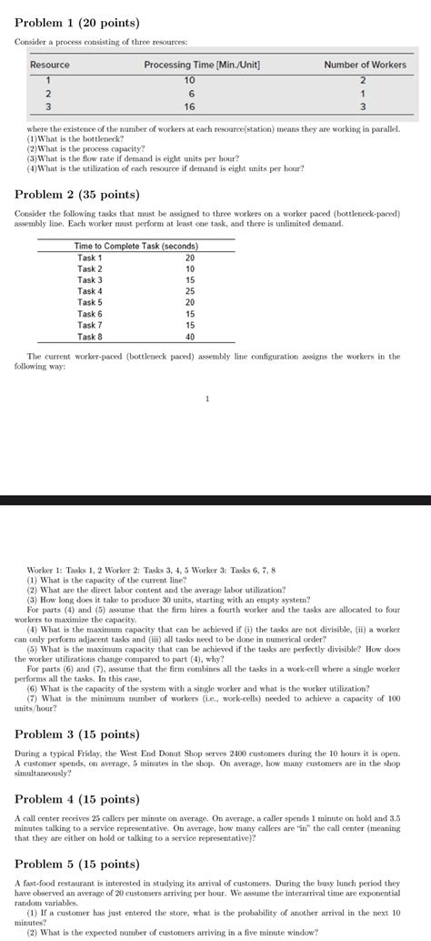 Solved Problem 1 20 ﻿pointsconsider A Process Consisting