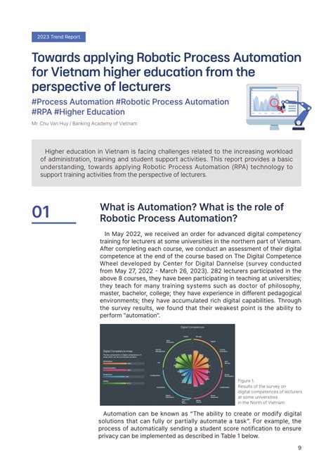 Pdf Towards Applying Robotic Process Automation For Vietnam Higher