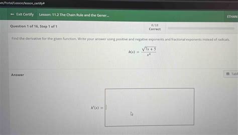 solved m portal lesson lesson certify exit certify lesson 11 2 the