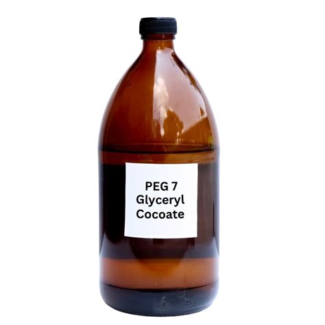 Peg 7 Glyceryl Cocoate The Personal Care Coach And Training Company