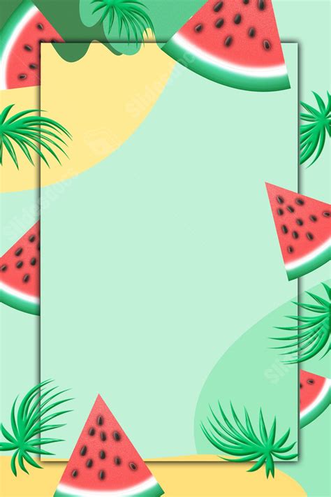 Watermelon Template Printable