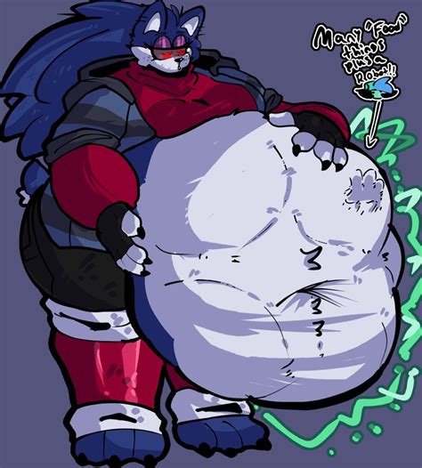 Rule 34 Anthro Arm Warmers Belly Button Big Belly Big Thighs Black Fingernails Female