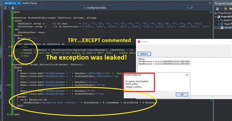 Hex2binary Delphi Ide And Apis Delphi Praxis En