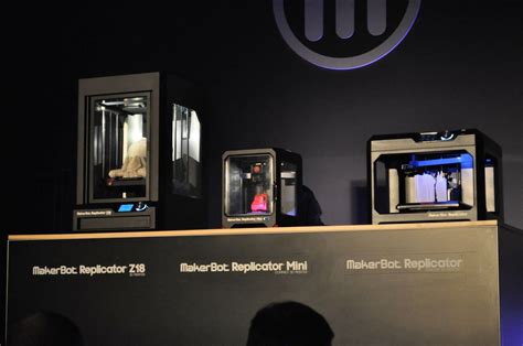 MakerBot Unveils The Replicator Mini Z18 And A New Prosumer Replicator TechCrunch