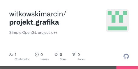 GitHub Witkowskimarcin Projekt Grafika Simple OpenGL Project C