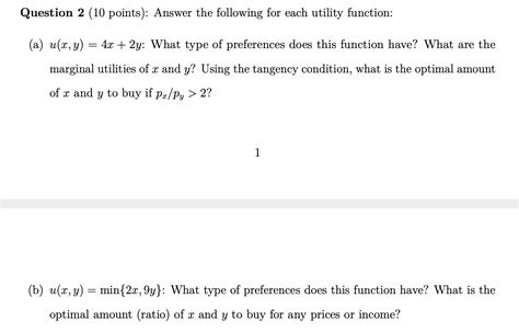 solved question 2 10 points answer the following for each