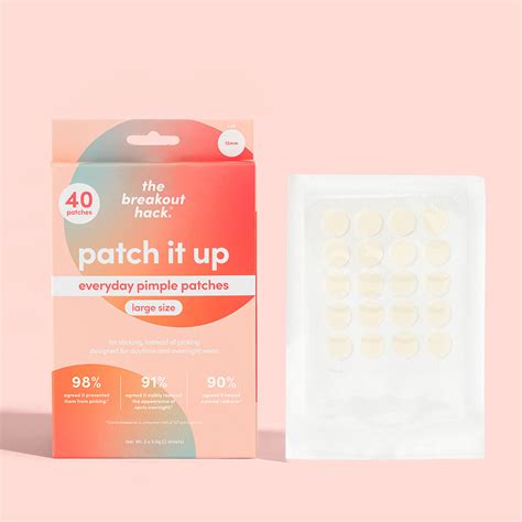 Patch It Up Large Pimple Patches The Breakout Hack Formerly Tbh