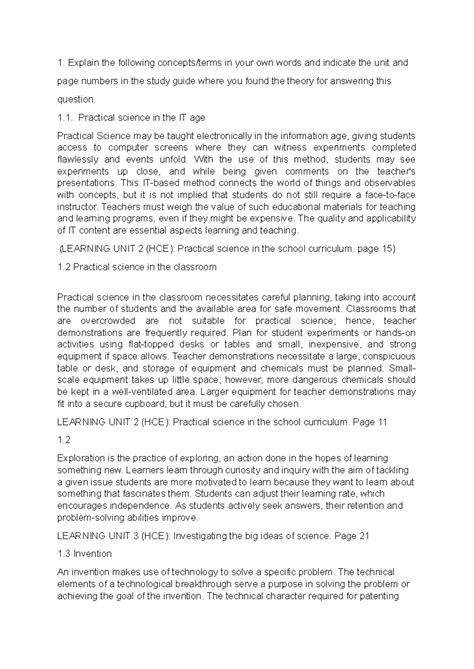 Assignment Psc Notes Explain The Following Conceptsterms In Your