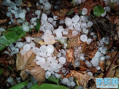 冰雹来了！贵阳这里下了13分钟，人工防雹火力全开作业影响天气
