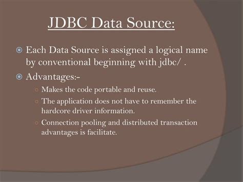 Jdbc Java Database Connectivity Ppsx