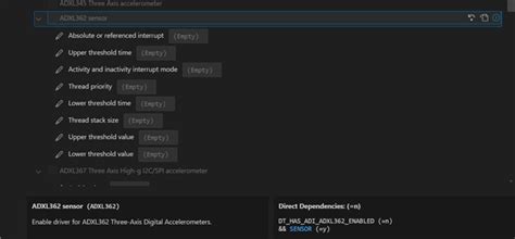 adding a sensor that is supported in the library to an existing sample