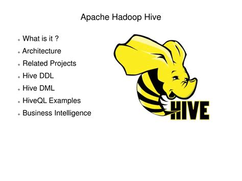 Ppt An Introduction To Apache Hive Powerpoint Presentation Free Download Id1309102