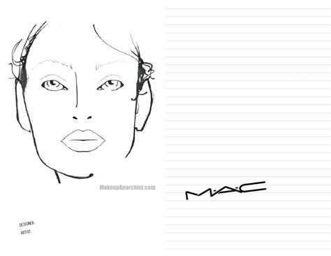 Free Printable Makeup Face Charts Bios Pics Makeup To Buy Mac Makeup