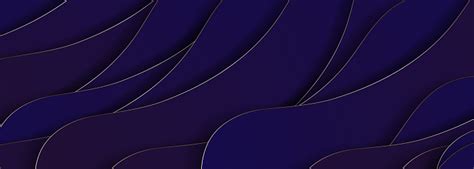 럭셔리 종이 컷 배경 현대 추상 장식 황금 패턴 하프 톤 그라데이션 3d 골드 웨이브가 있는 짙은 파란색 기하학적 모양 표지 템플릿 벡터 일러스트레이션 Eps 10 0명에