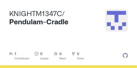 GitHub KNIGHTM C Pendulam Cradle
