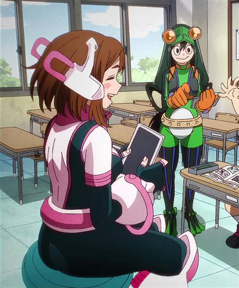 Ochaco And Tsuyu My Hero Academia Season 8x11 By Acidwaifu On