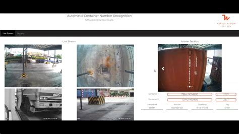 ระบบ Container Truck Gate Automation เป็นระบบอัตโนมัติที่ถูกพัฒนาโดยบริษัท เวริลี วิชั่น จำกัด