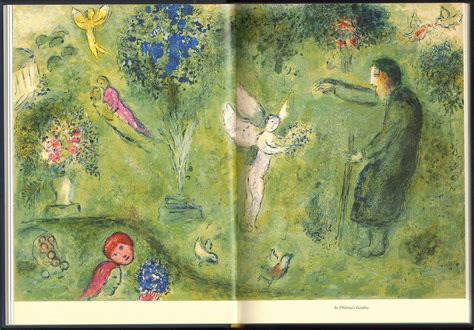 Daphnis And Chloe Marc Chagall Illustrated Book Signed Painting