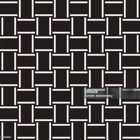Crosshatch Vector Seamless Geometric Pattern Crossed Graphic Rectangles