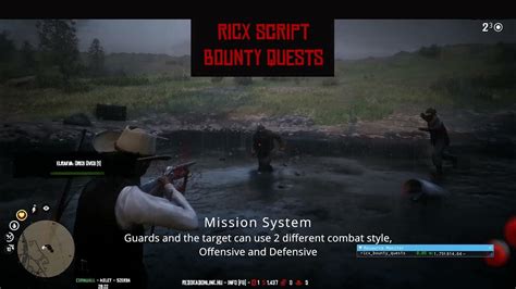 RedM Script - RicX Bounty Quests System - MySQL saving - RDR2 Red Dead Redemption Script - YouTube