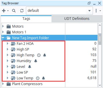 Exporting And Importing Tags Ignition User Manual