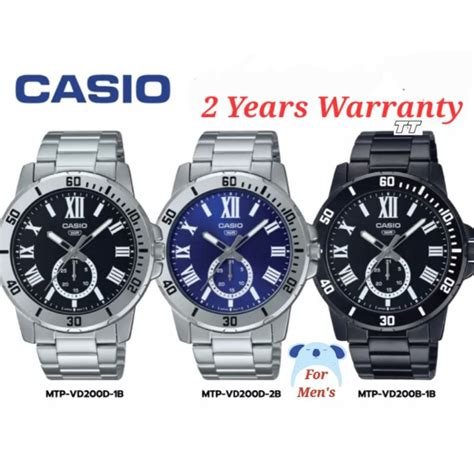 New Analog Men Watches Mtp Vd200d 1b Mtp Vd200d 2b Mtp Vd200b 1b Mtp Vd200d Mtp Vd200 Mtpvd200